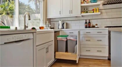 Best Location for Garbage Can in Kitchen – Trash Can Placement