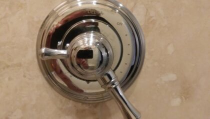 How to Remove a Shower Handle Without Screws (Not Visible)